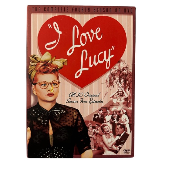 Paramount | Media | I Love Lucy Dvd Set 5 Disc Set All 3 Original Season Four Episodes | Poshmark